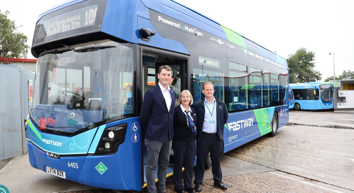 Surrey Becomes Home to UK’s Largest Hydrogen Bus Fleet - Learn Hydrogen