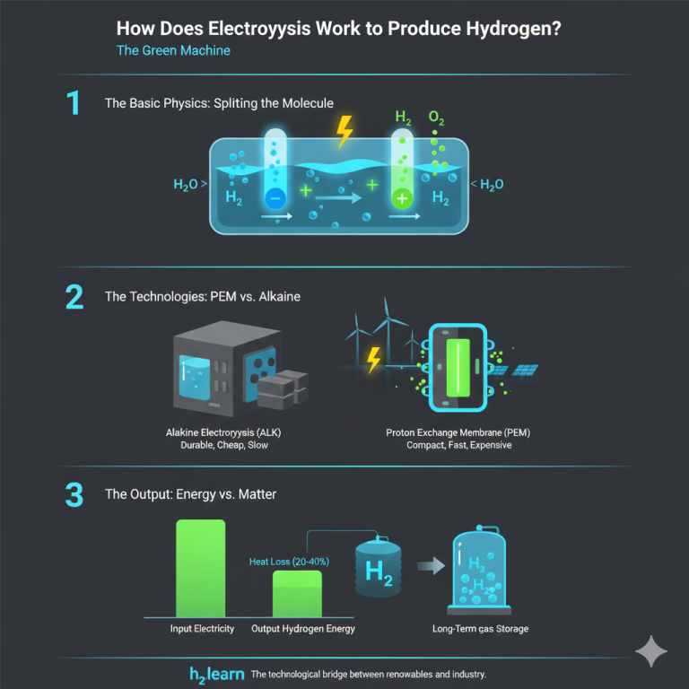 How Does Electrolysis Work to Produce Hydrogen? - Learn Hydrogen