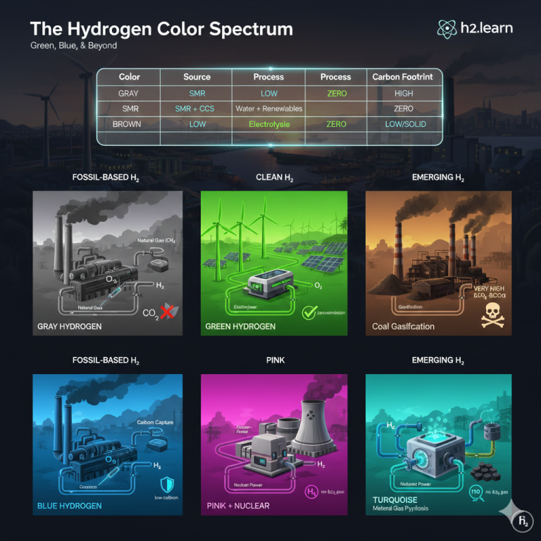 The Hydrogen Colour Spectrum: Green, Blue, Gray (and Pink?) - Learn ...
