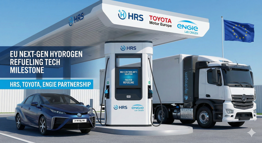 HRS, Toyota Motor Europe & ENGIE Hit Key Milestone in Next-Gen Hydrogen ...