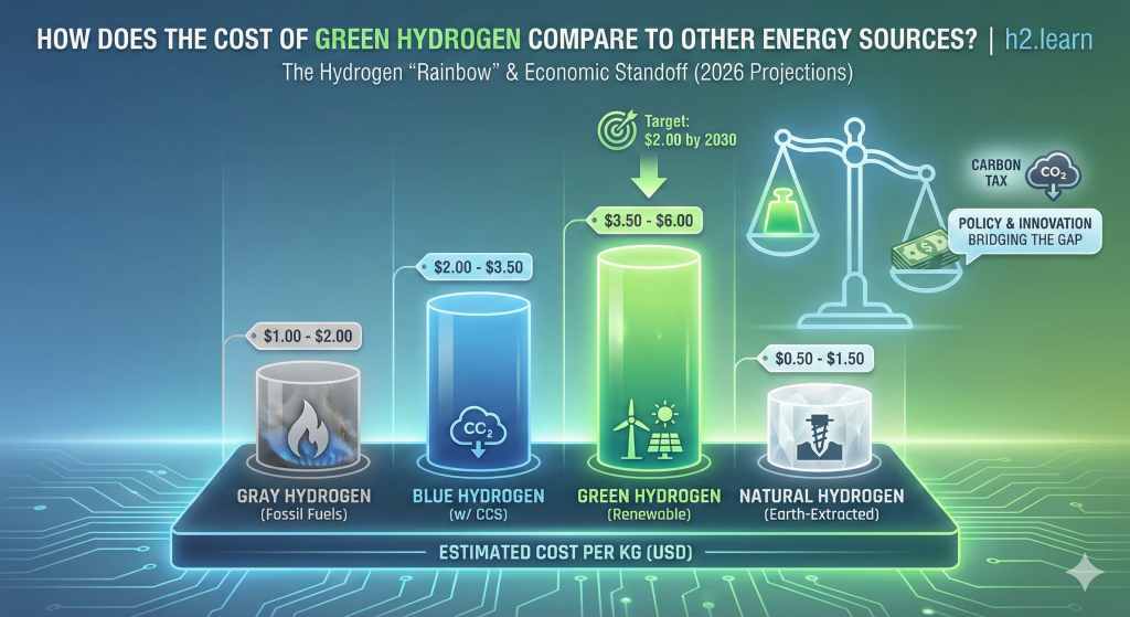 How Does the Cost of Green Hydrogen Compare to Other Energy Sources ...