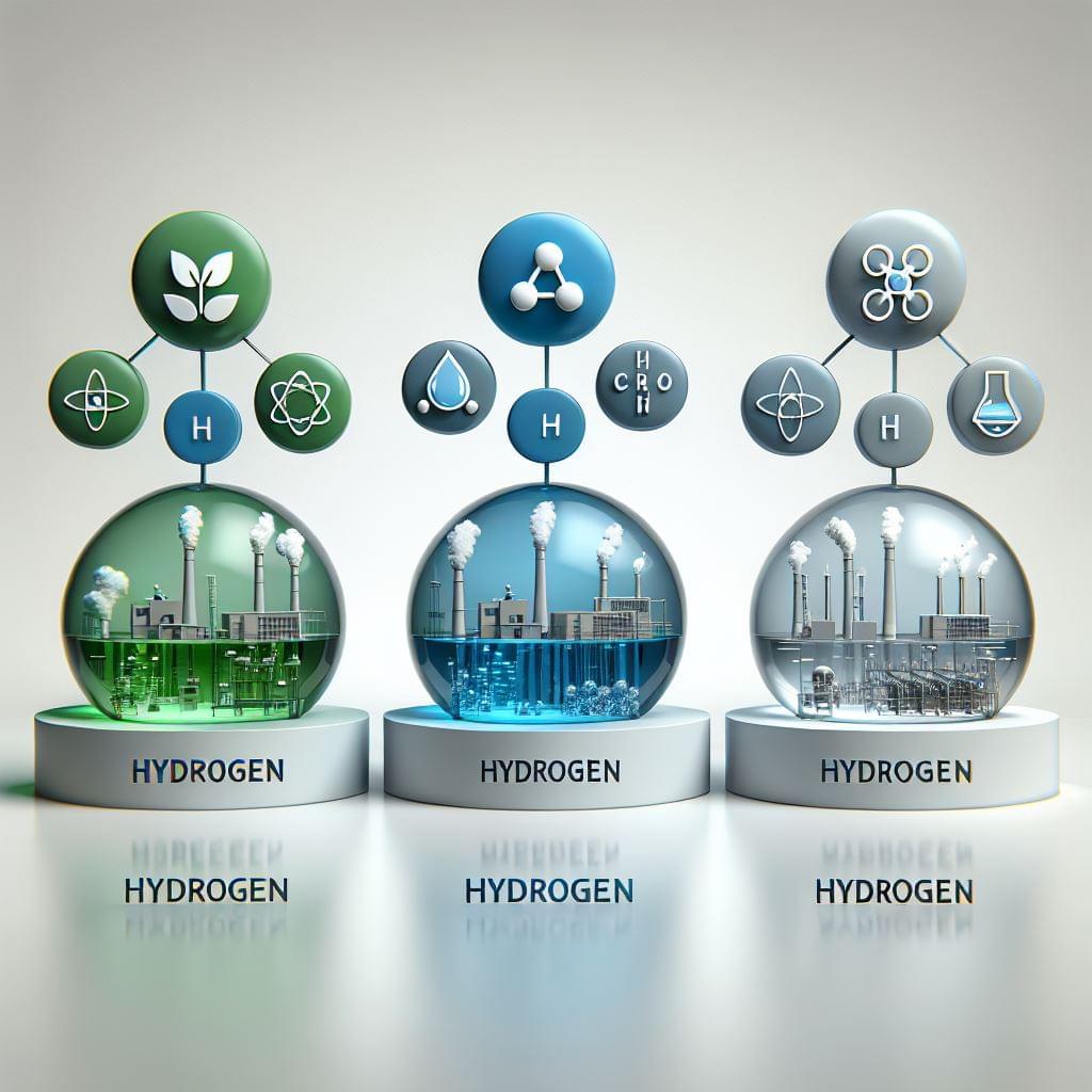 What are The Different Types of Hydrogen - Learn Hydrogen