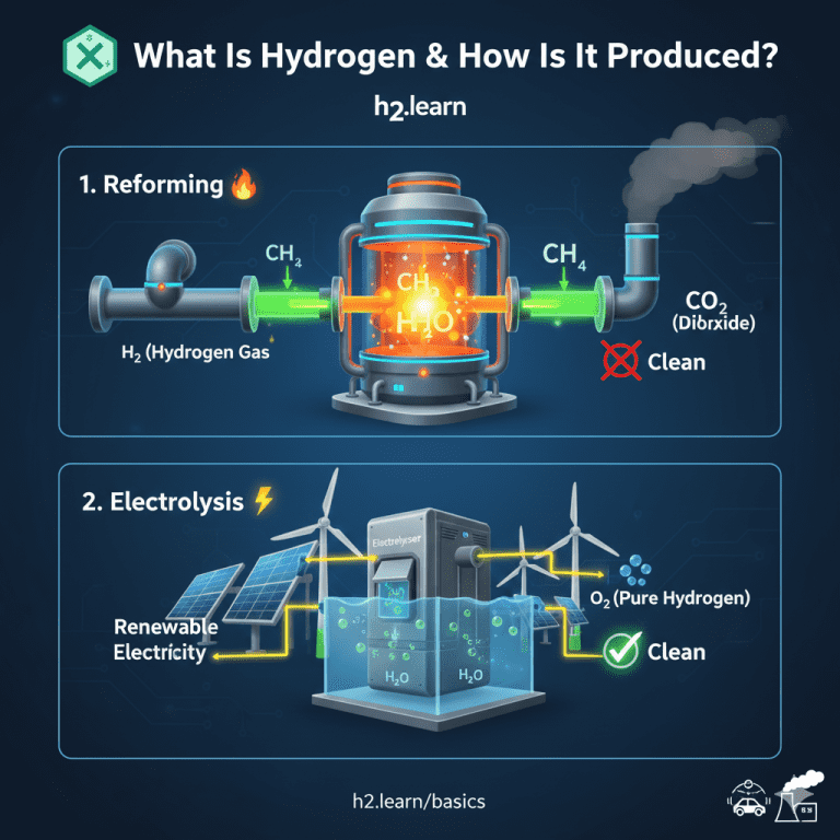 What Is Hydrogen and How Is It Produced? - Learn Hydrogen